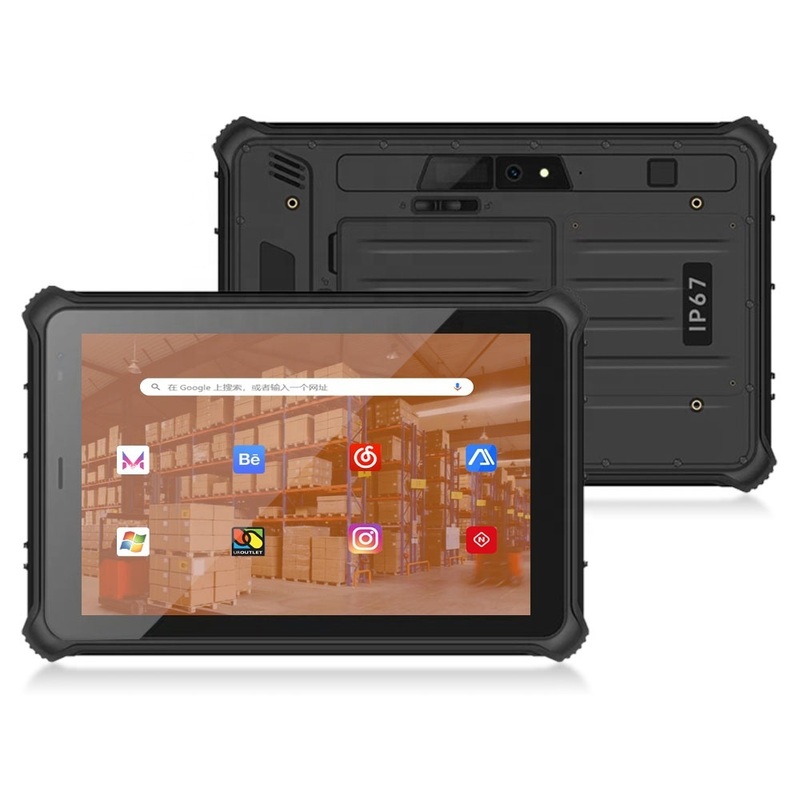 Wins 10 Rugged Tablet 10 Inch Computer Barcode Scanner Terminal With ...
